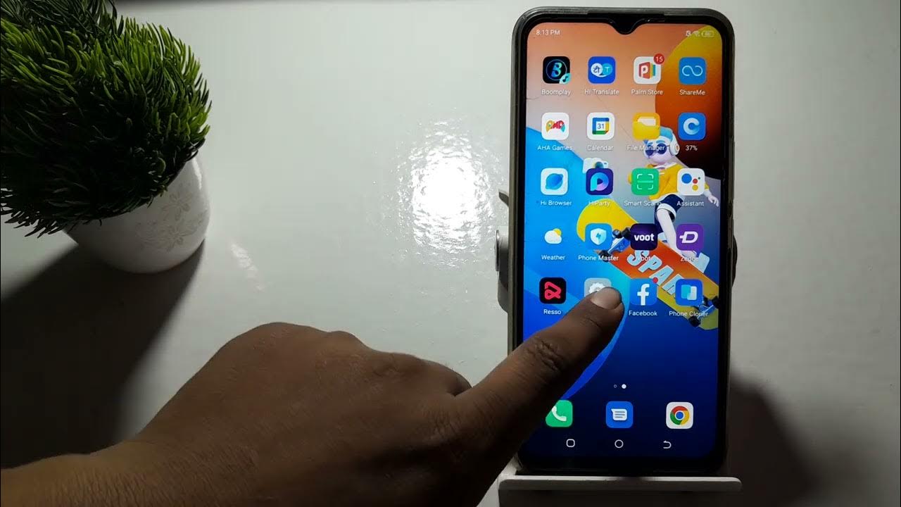 how to on show first line off conversation in techno Spark 8c - YouTube