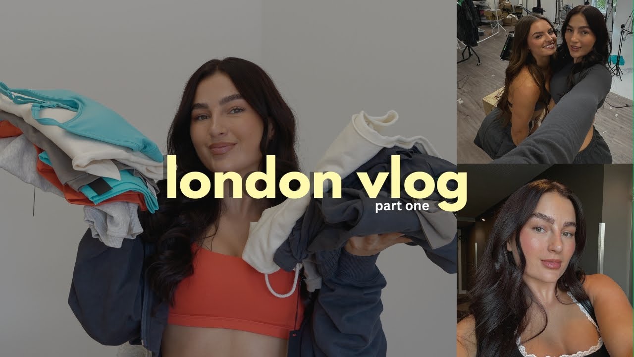 LONDON VLOG | part one | NEW oner active collection run-through, hotel ...