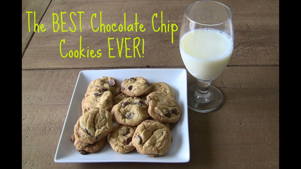 The Most Amazing Chocolate Chip Cookies! - YouTube