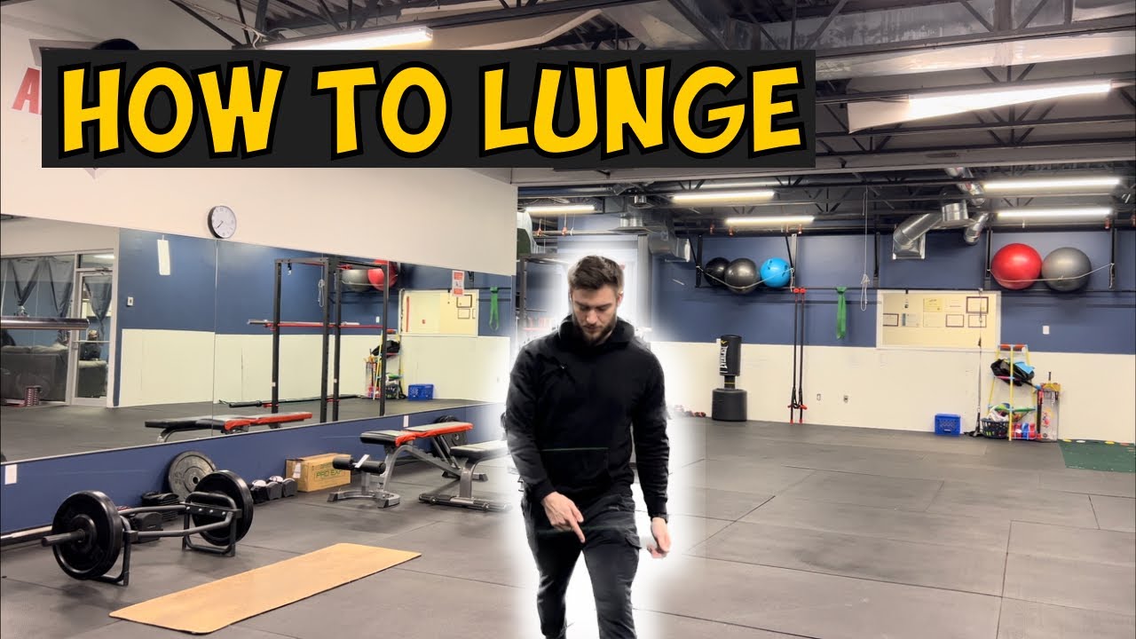 How to do The Forward Lunge Exercise | 2 Minute Tutorials - YouTube