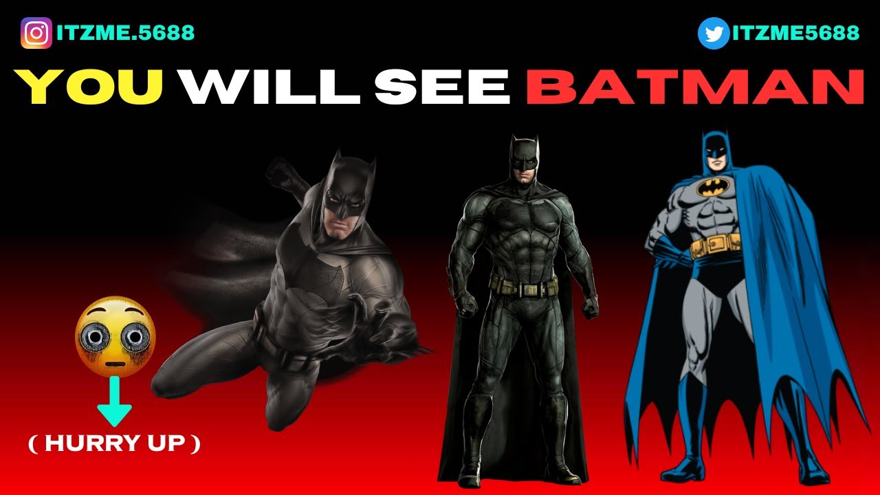 This Video will make you see BATMAN in your Room..😇 - YouTube