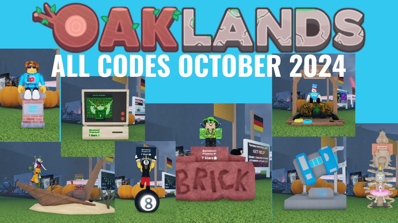 ALL WORKING CODES IN OAKLANDS OCTOBER 2024!! - YouTube