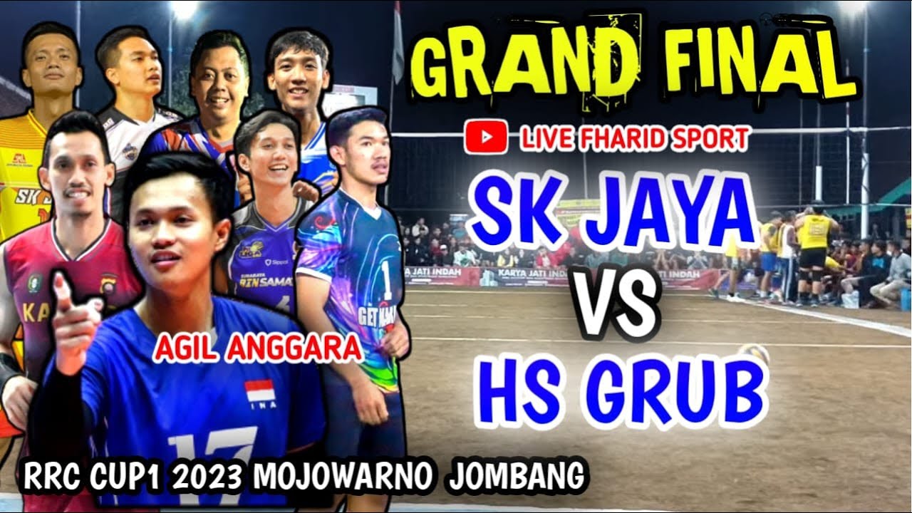 🔴Live GRAND FINAL - SK JAYA VS HS GRUP Agil Anggara Tompel Indra Dani ...