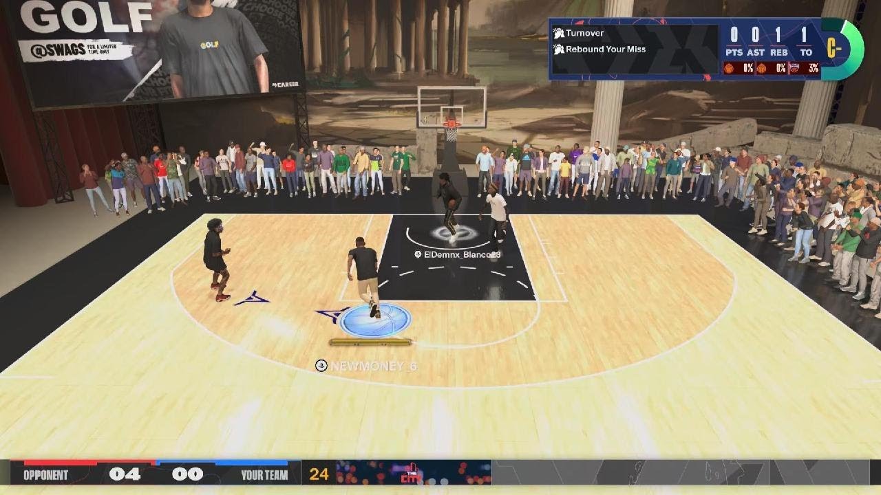 First putback of 2k24 - YouTube