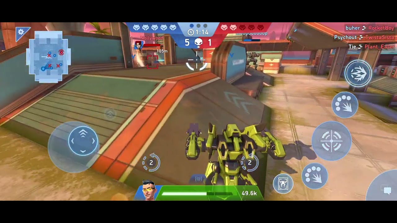 Nomad Robot in Action! 💪👍 Mech Arena Shooting Game 🤖 - YouTube