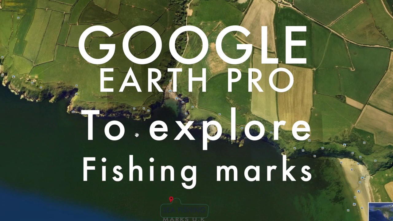 Finding Sea fishing Marks using google earth pro - YouTube