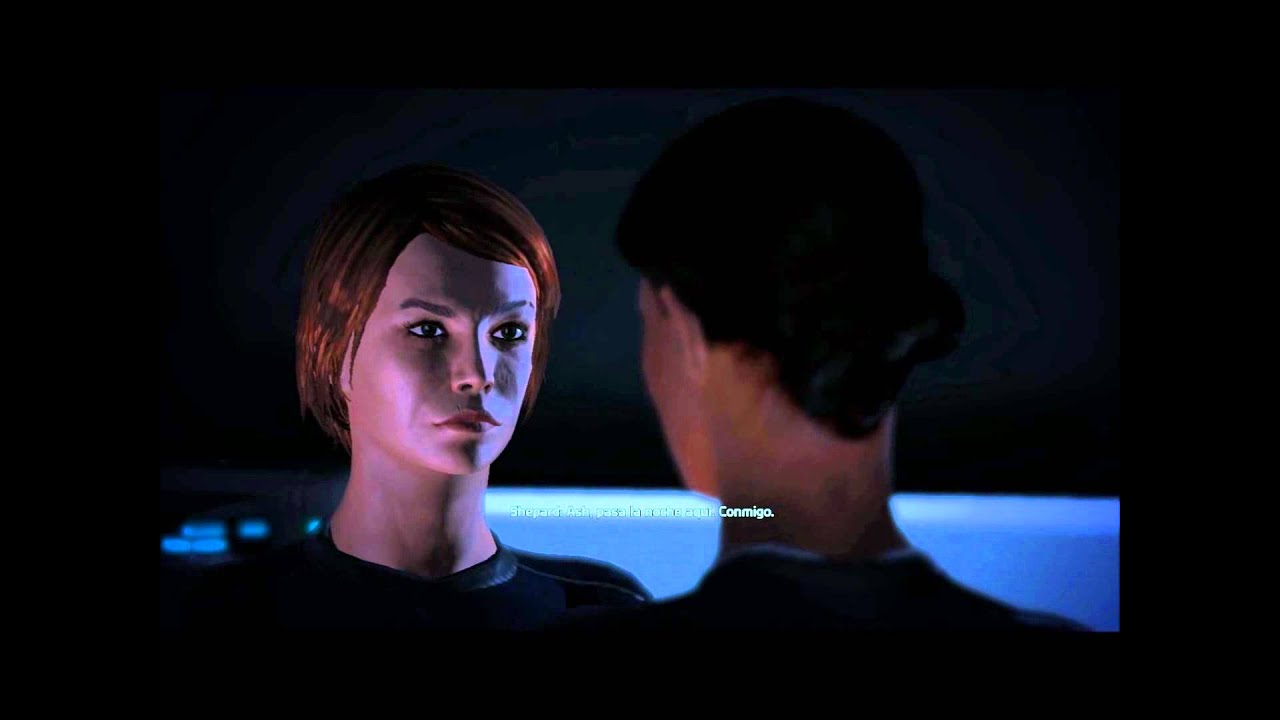 Mass Effect - FemShep/Ashley Love Scene[HD] - YouTube
