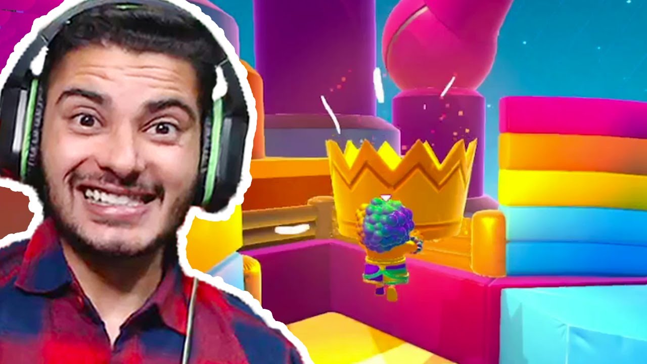 EPICLY!! WINNING ANOTHER CROWN IN FALL GUYS - YouTube