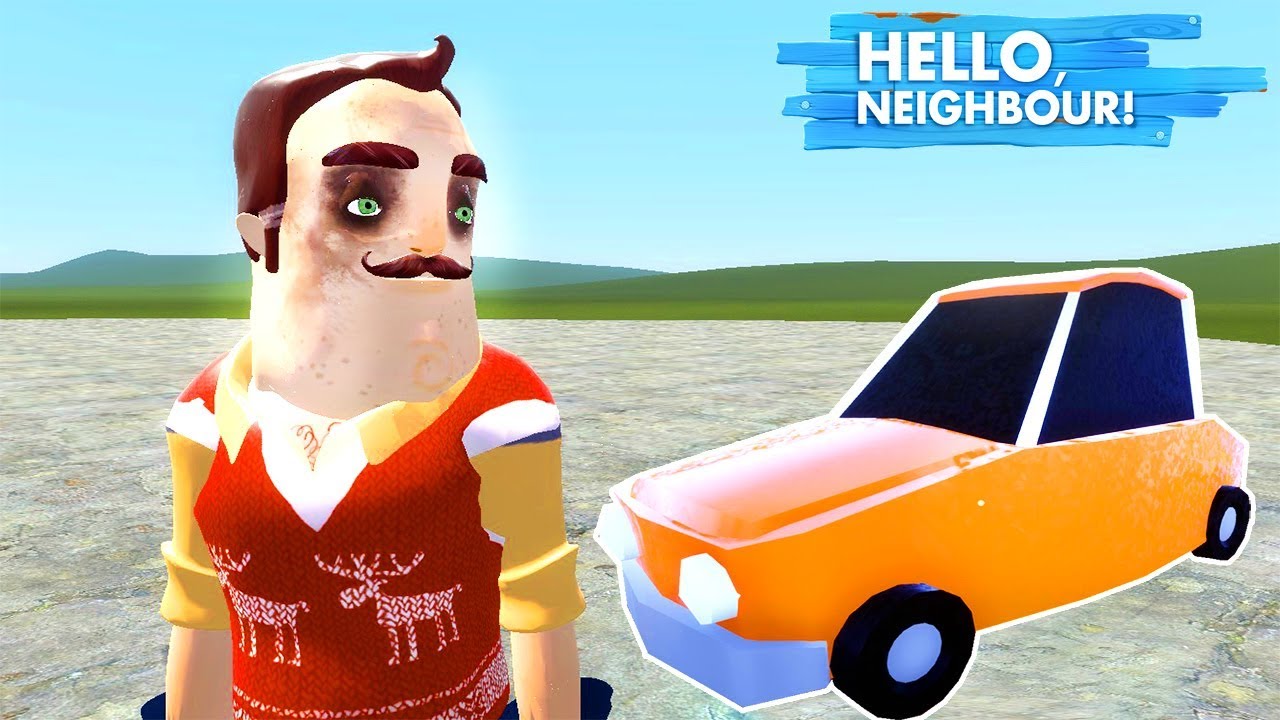 KÖTÜ KOMŞU WILSON ARABASIYLA YARIŞTIM - Hello Neighbor - YouTube