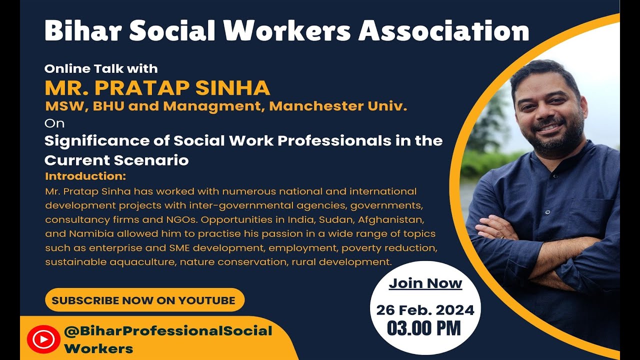 Significance of Social Work Professionals in Current Scenario - YouTube