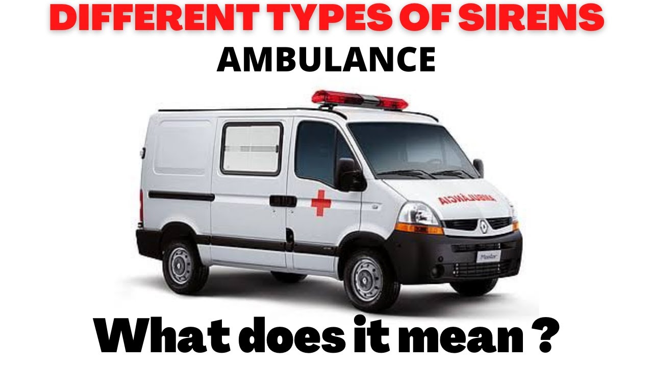 Different Types Of SIRENS | What does it means ? | geo360 - YouTube