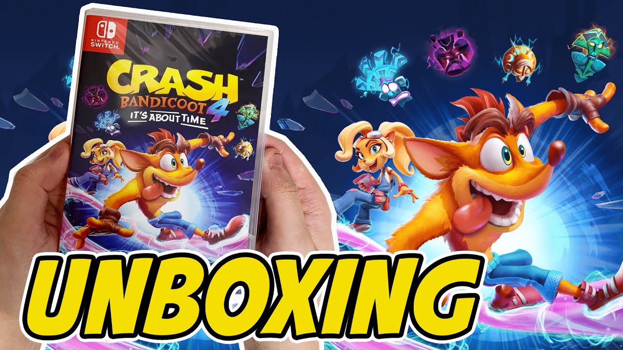 Crash Bandicoot 4: It's About Time (Nintendo Switch) Unboxing - YouTube