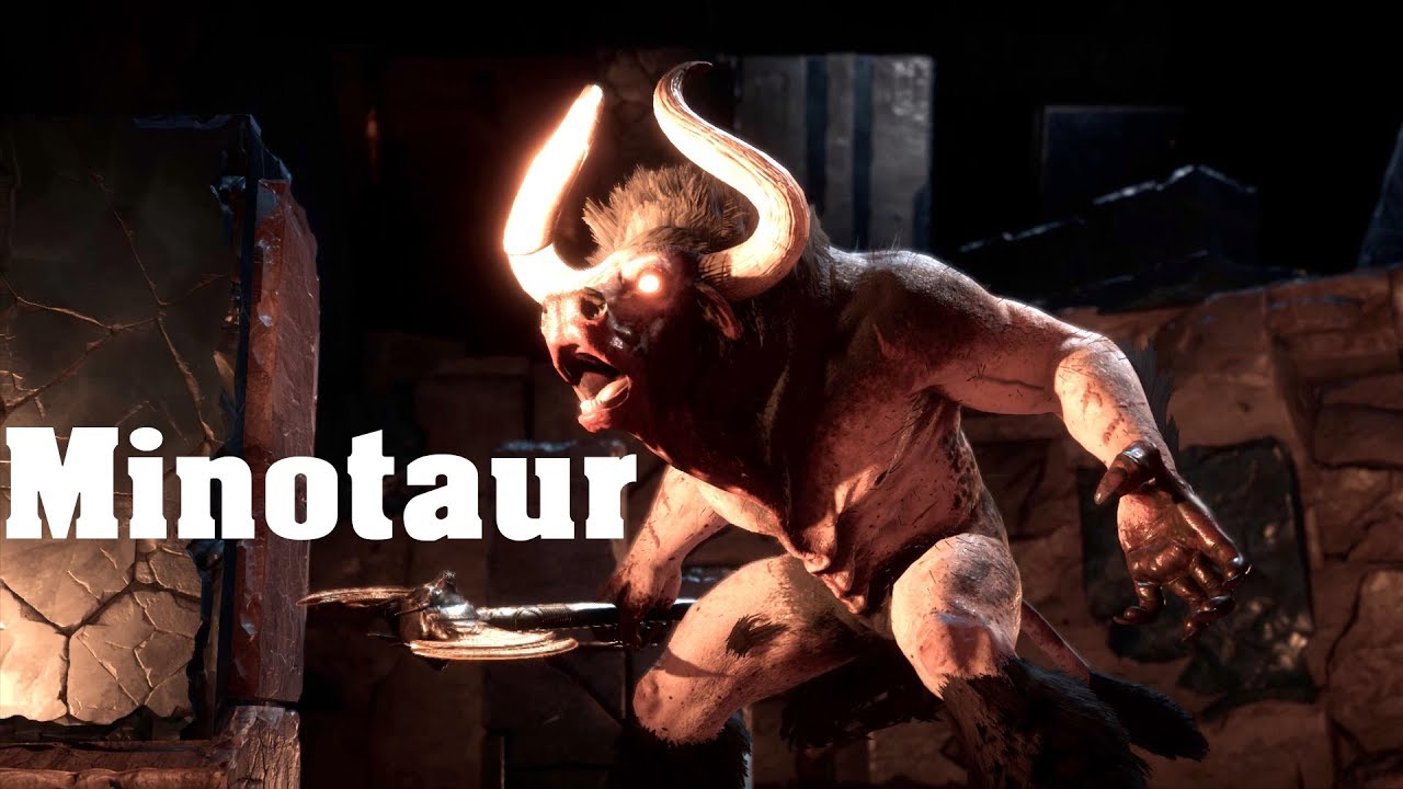 Assassin's Creed Odyssey Legandary Boss Battle "Minotaur" - YouTube