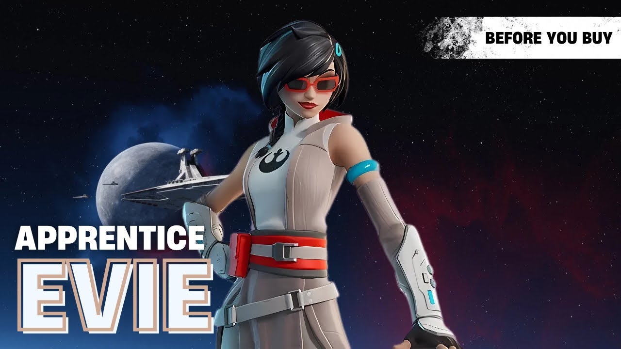 Before You Buy: Apprentice Evie | Fortnite x Star Wars Galactic Battle ...