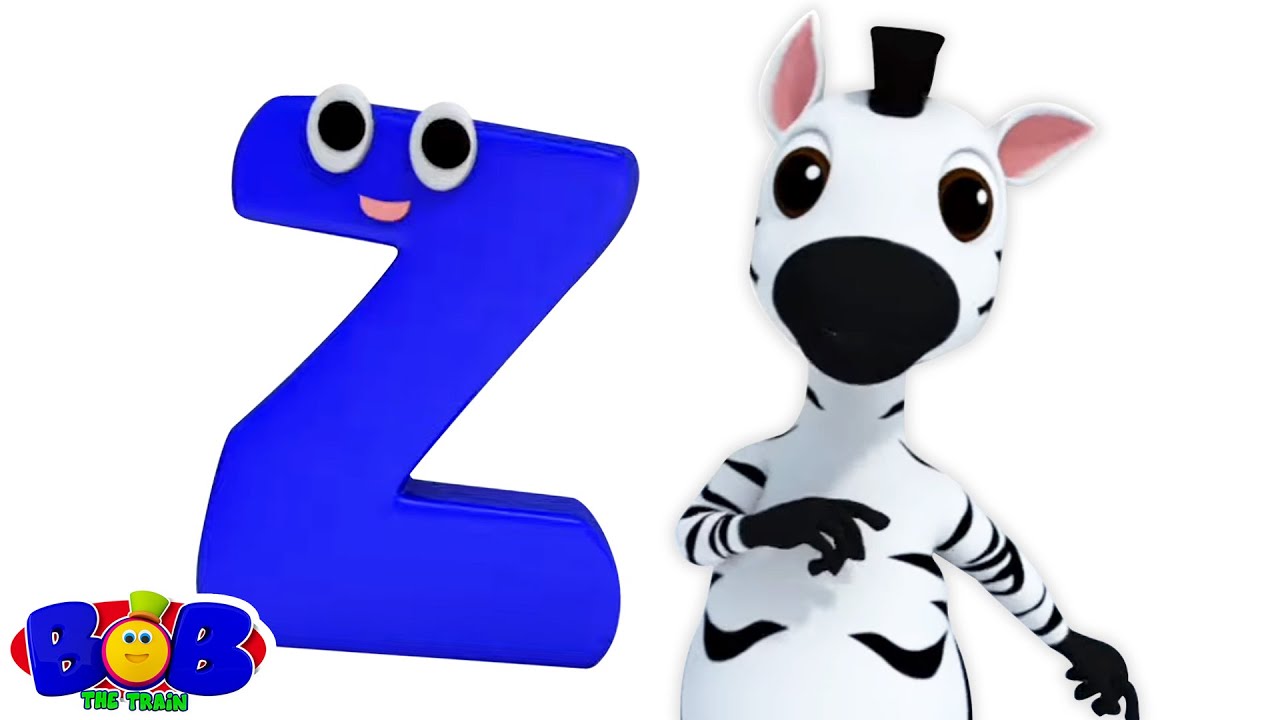 Letter Z Song, Z for Zebra, Learn ABC, Nursery Rhymes for Children by ...