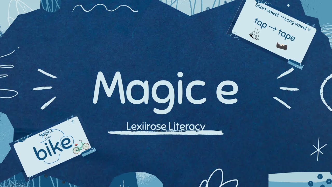 Learn to read_ Tap, read, & write Magic E words - YouTube