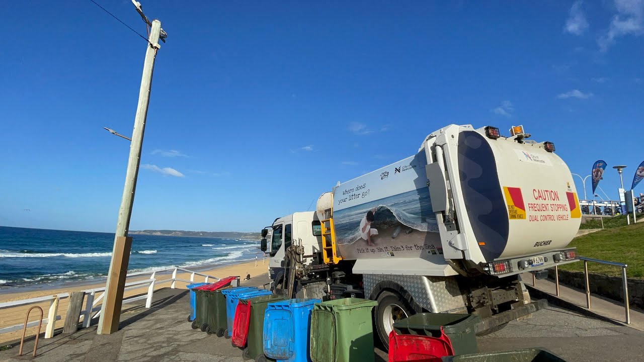 Mini Volvo Truck Newcastle Litter Bins - YouTube