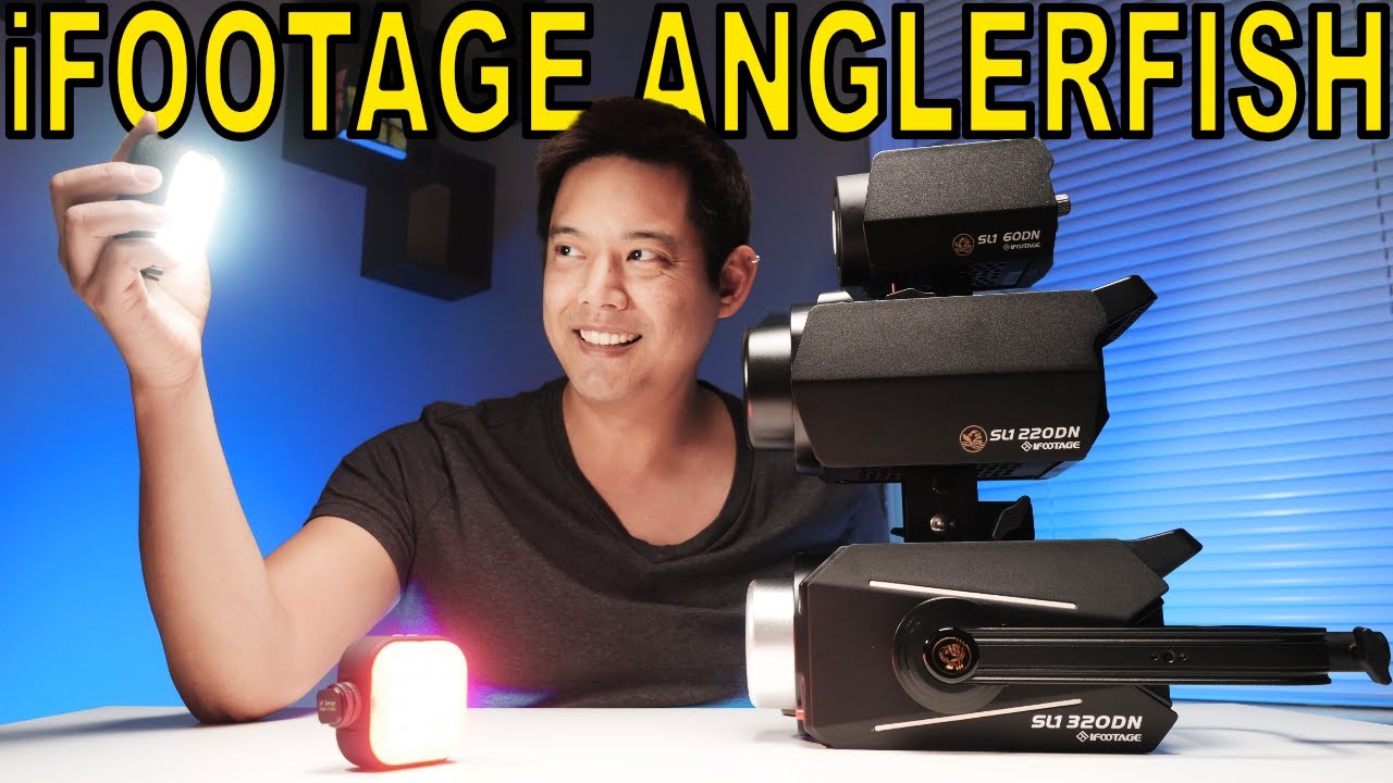 Most Accurate Daylight LED of 2022 | iFootage Anglerfish SL1 60dn 220dn 320dn | HL1 C4 Pocket ...