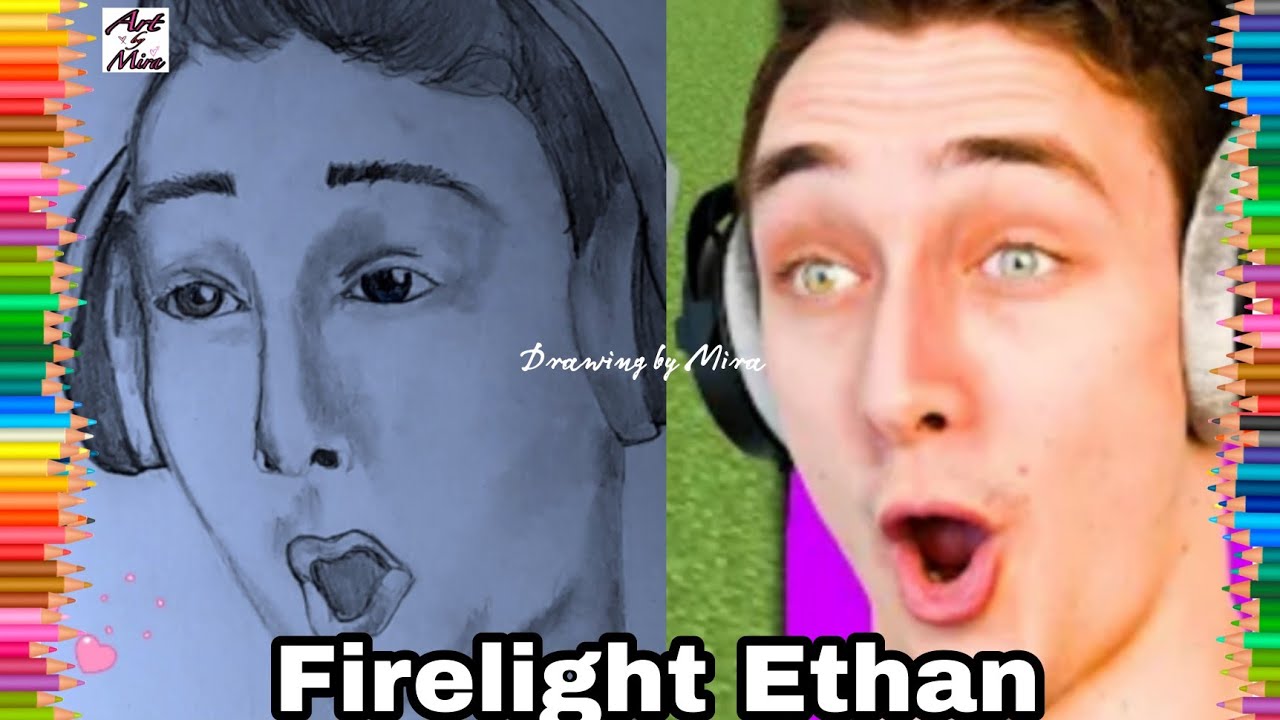 Drawing Ethan Firelight #art #foryou #drawing #artist #youtuber # ...