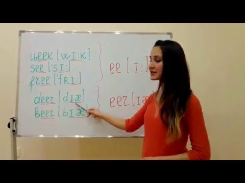 Ingilis Dili 5-ci dərs. Hərf birləşmələri (3-cü hissə)