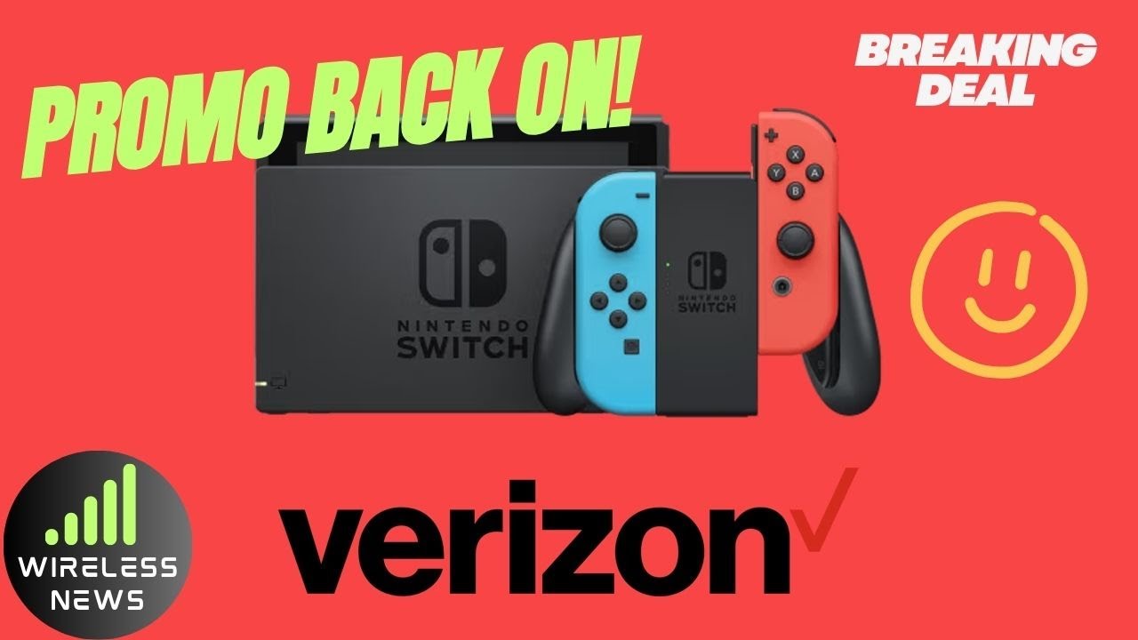 Verizon: Get a Free Nintendo Switch When You Sign Up for Verizon Home ...