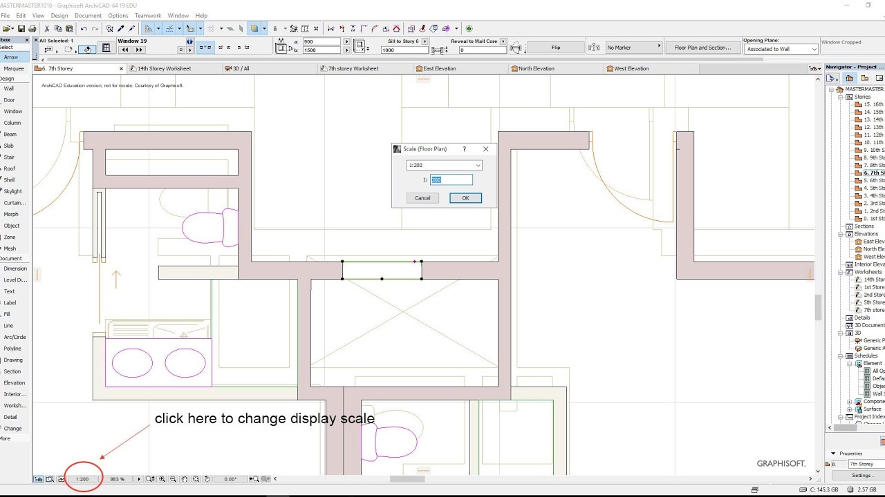 Archicad drawing and dimension for a novice. - YouTube