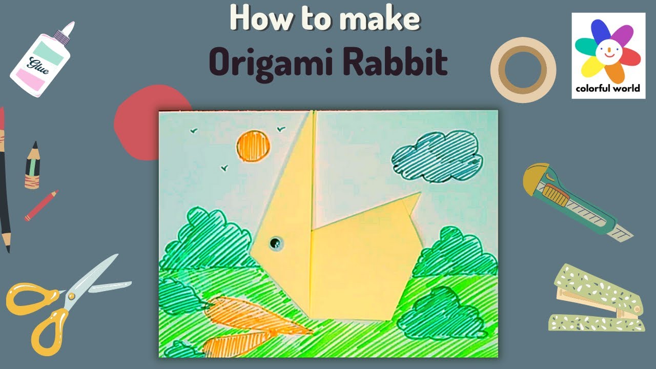 Easy Origami Rabbit - How to Make Rabbit Step by Step| Paper Crafts ...
