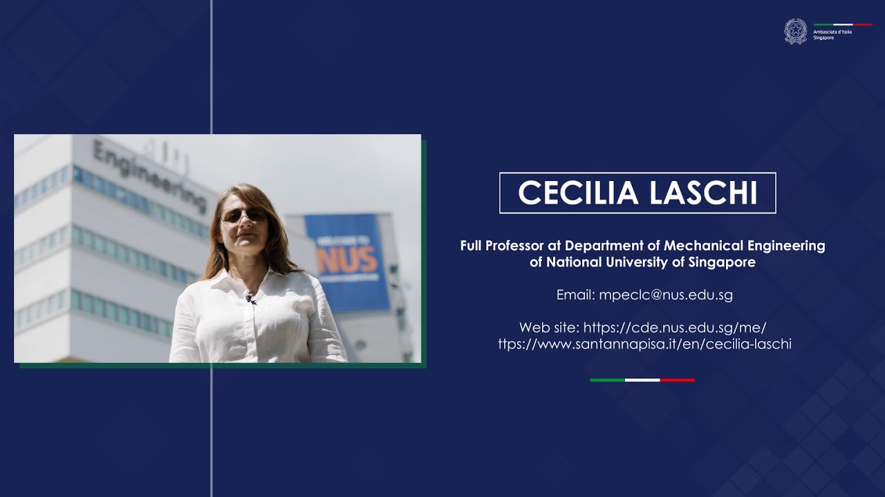 Interview with Cecilia Laschi, Full Professor at NUS and a leading ...