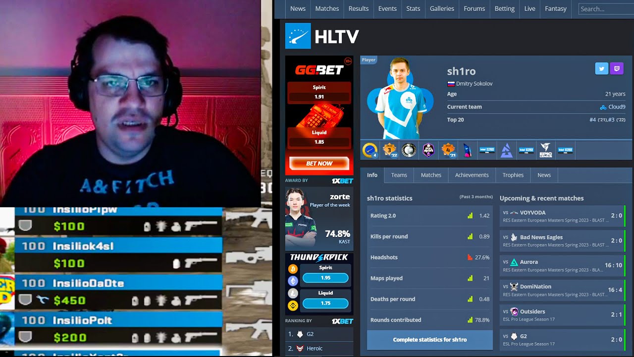 "Может ли k4sl из Insilio заменить sh1ro в Cloud9?" - ответ OverDrive'a ...