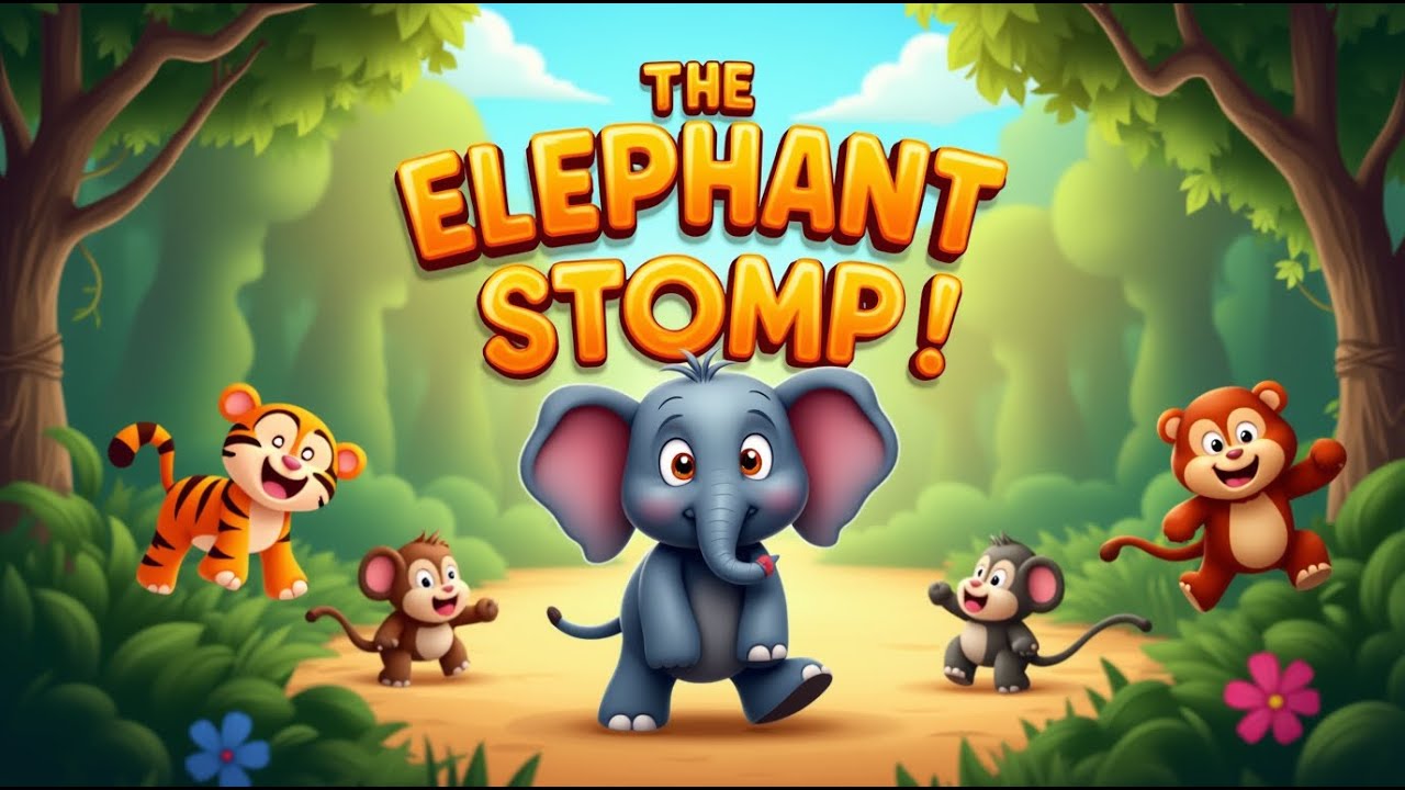 "The Elephant Stomp | Nursery Rhymes & Kids Songs - YouTube