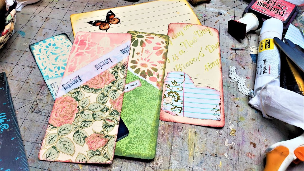 Easy FILE FOLDER JOURNAL CARDS for Junk Journals! Quick & Simple! The ...