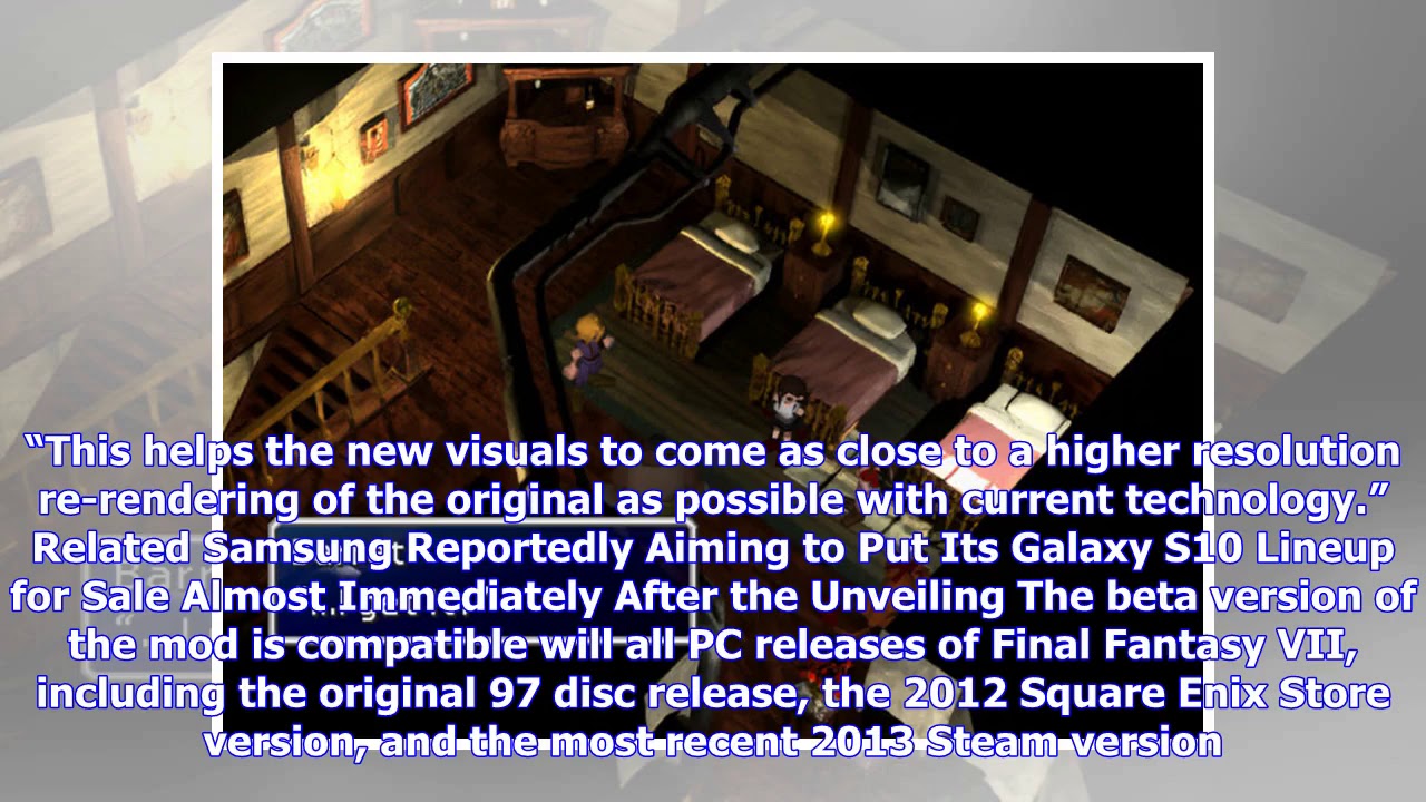 Final Fantasy VII Remako HD Backgrounds Mod Revamps Pre-rendered ...