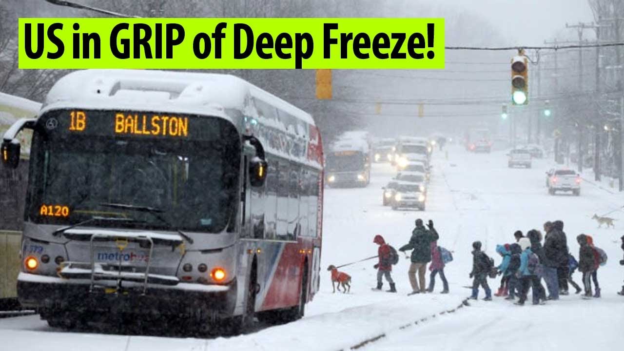 Arctic ‘Bomb’ Cylcone, a ‘once-in-a-generation’ winter storm hits US ...