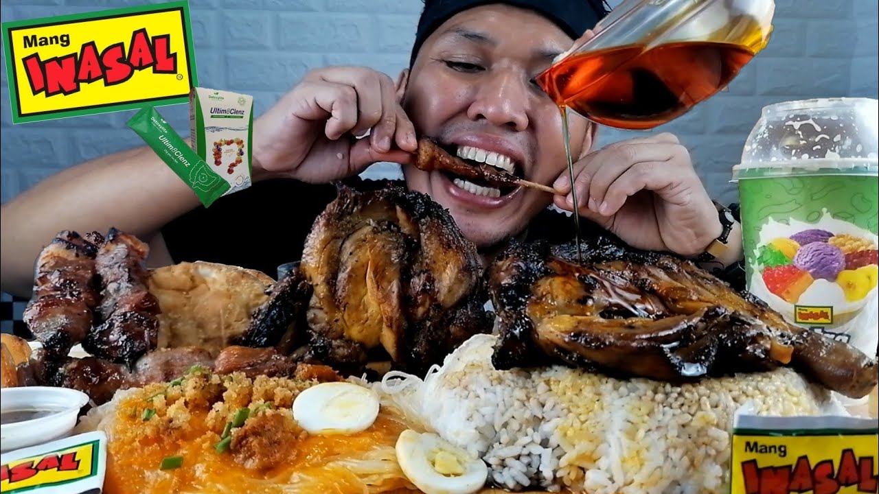 MANG INASAL MUKBANG ASMR - YouTube