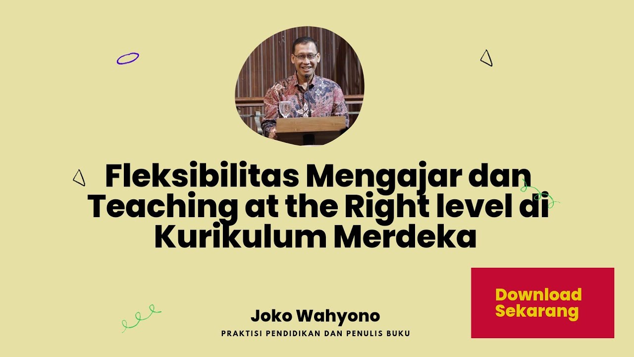 CARA MENGAJAR DENGAN PENDEKATAN TEACHING AT THE RIGHT LEVEL DI ...
