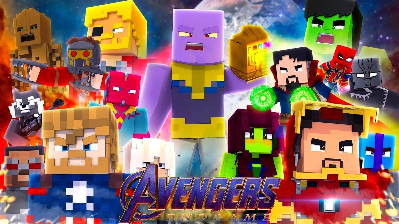 MOD DE AVENGERS MINECRAFT PE || ADDON DE AVENGERS ENDGAME PARA ...