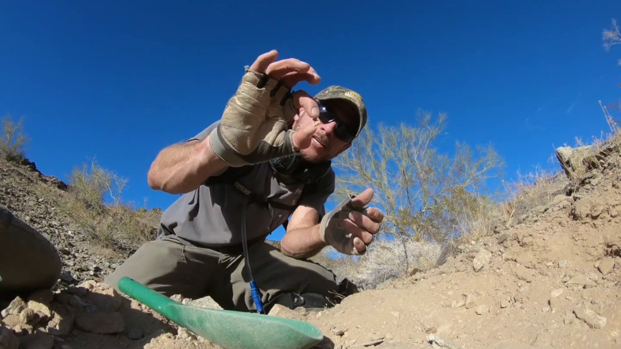1/4-Ounce of gold in one day! Detecting the Arizona Outback - YouTube