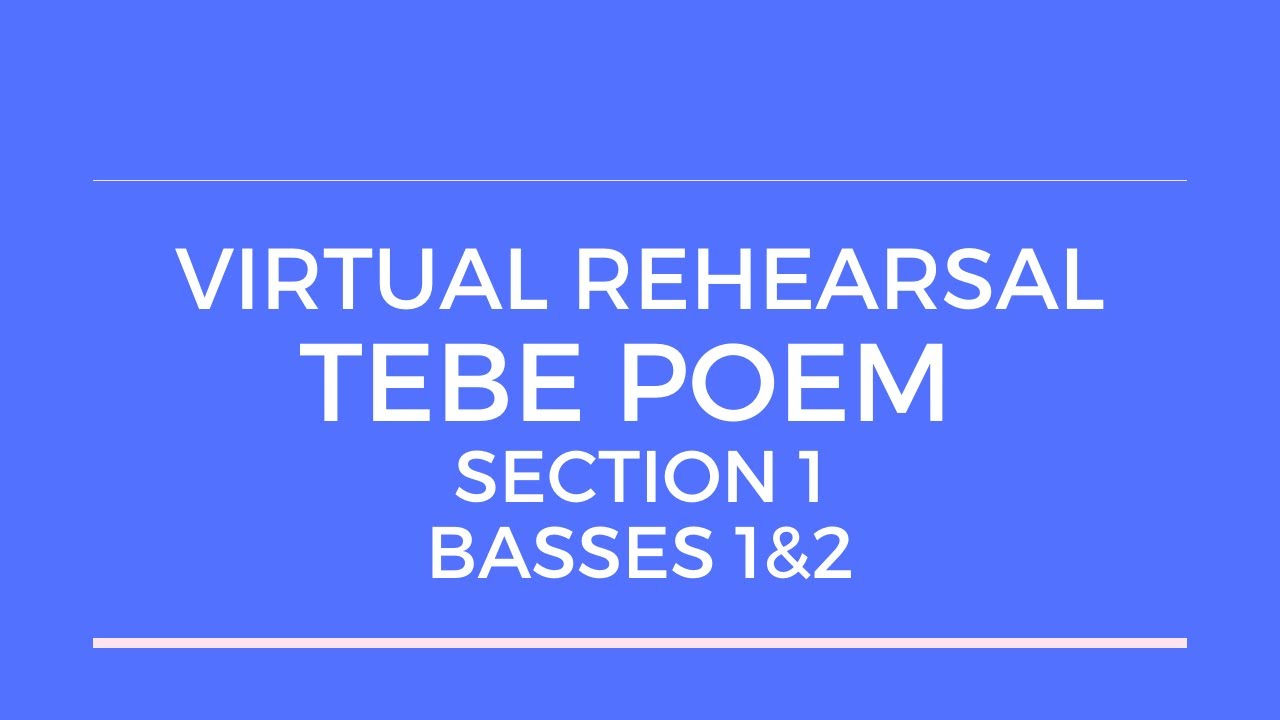 Tebe poem Basses Section 1 - YouTube