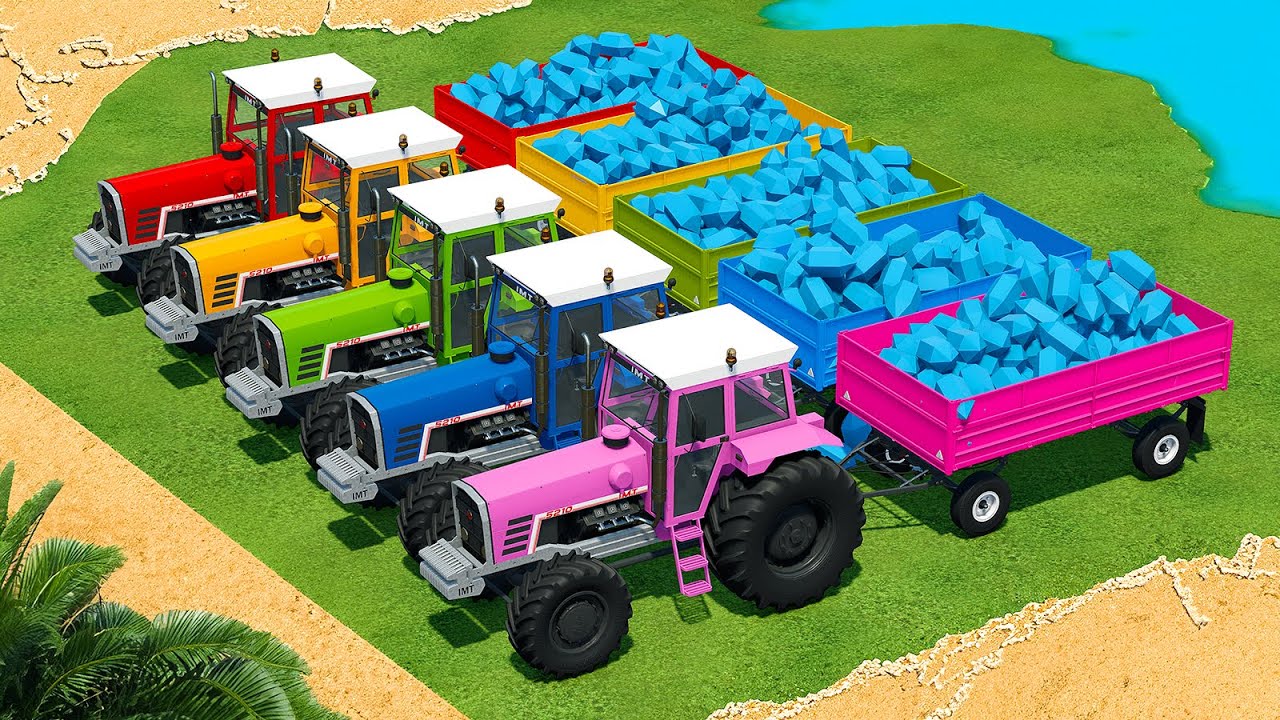LOAD AND TRANSPORT DIAMONDS WITH IMT TRACTORS ON MINECRAFT ENVIRONMENT ...