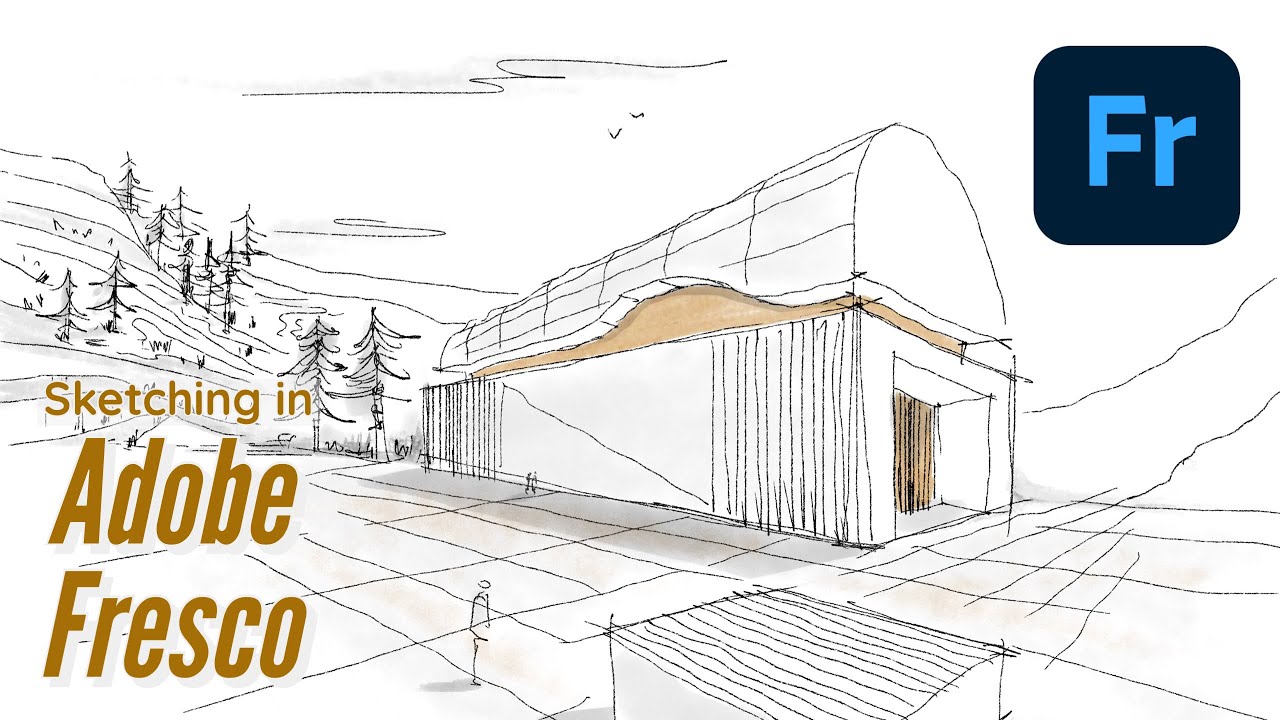 Fast Sketch ️ in Fresco - YouTube