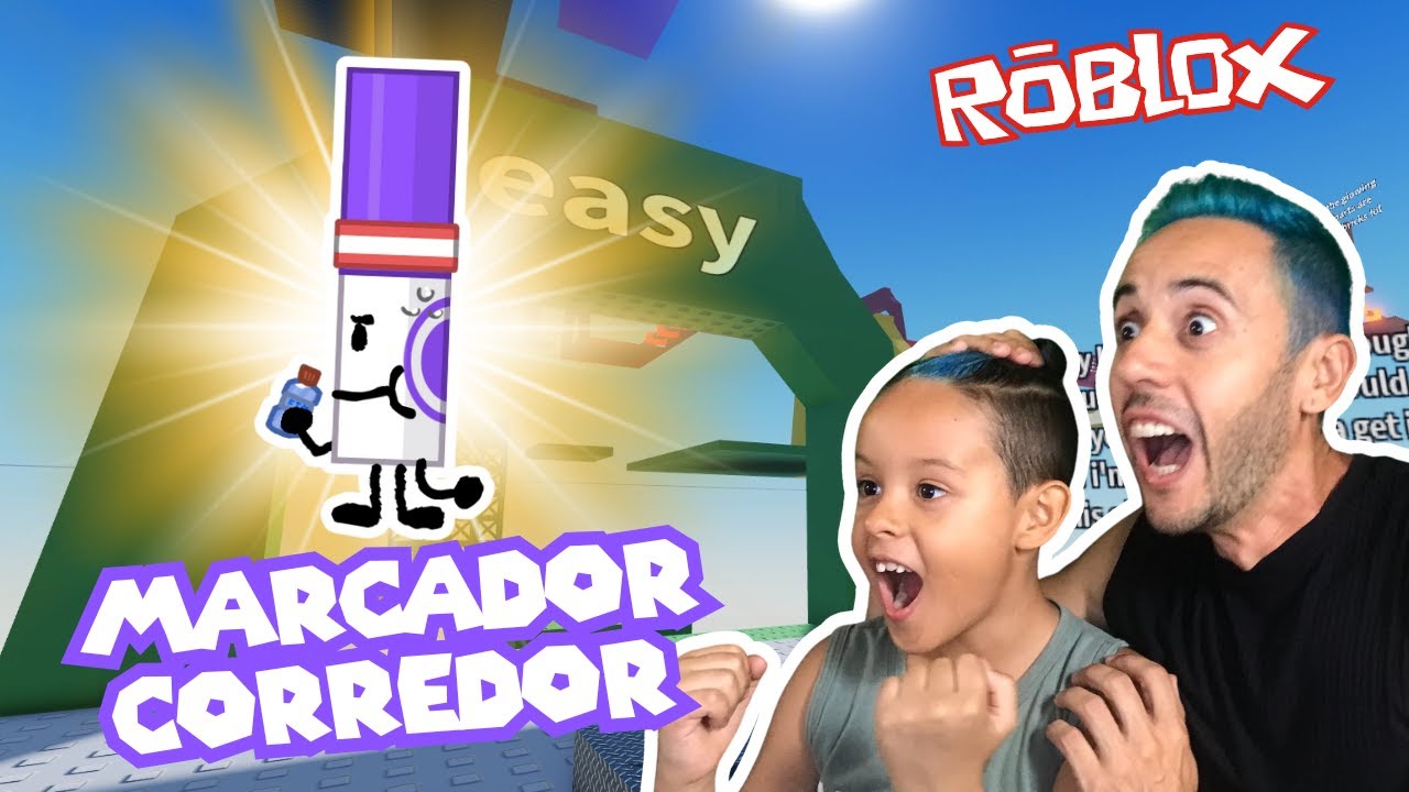 Pegamos o MARCADOR CORREDOR no FIND THE MARKERS - ROBLOX - YouTube