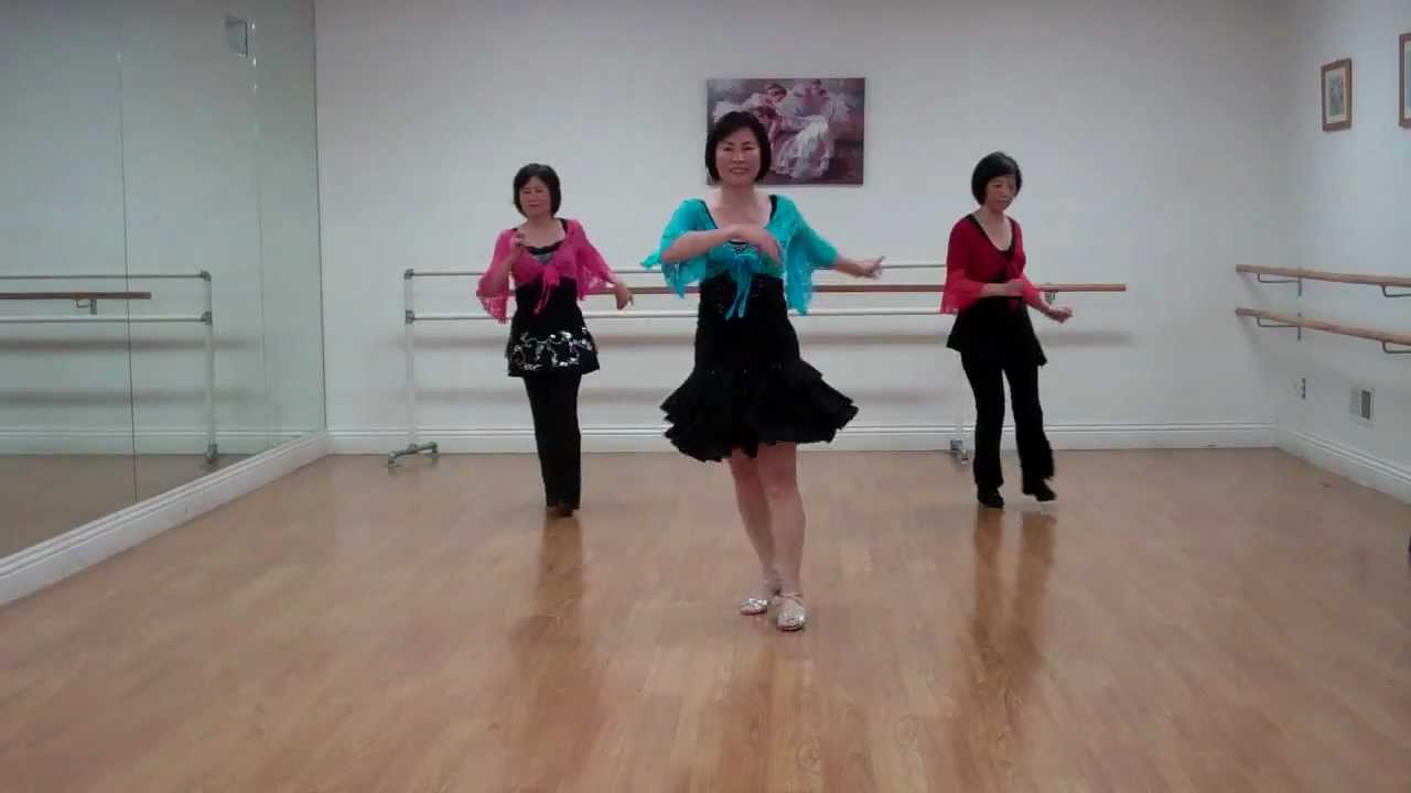 Rock Paper Scissors Line Dance (Apr 2012) - YouTube