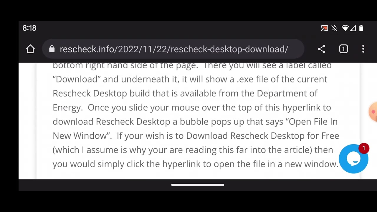 Free Rescheck Desktop Download - YouTube