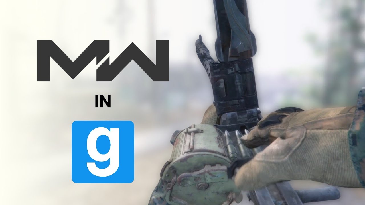 All Reload Animations from Call of Duty®: Modern Warfare 2019 in gmod ...