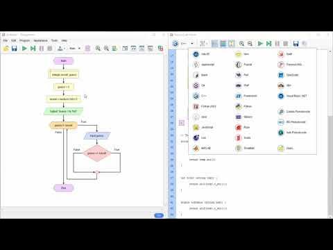 เขียนโปรแกรม Flowgorithm สร้างเกมทายตัวเลข Number Guessing Game Project แปลงได้ 28 Source Codes ...