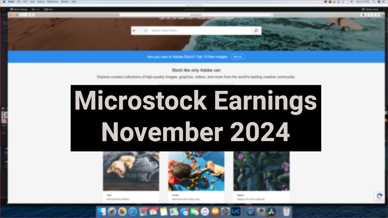 Stock Photography | November 2024 Microstock Earnings #microstock - YouTube