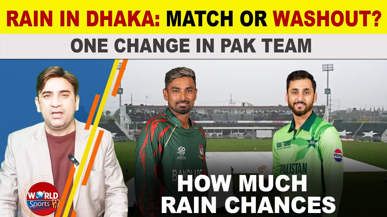 Rain in Dhaka – Will Today’s Match Be Washed Out? | Weather Update ...