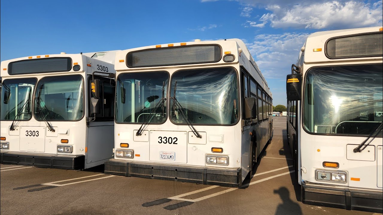 LA Charter Bus Lines 2006 New Flyer C40LF #3302 - YouTube