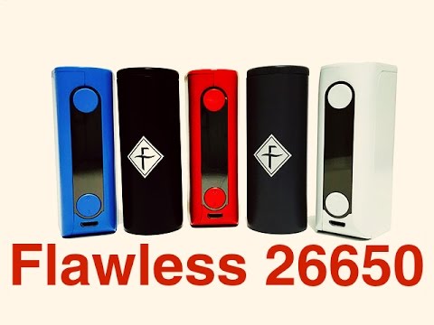 Flawless 26650 Mod First Look! - YouTube