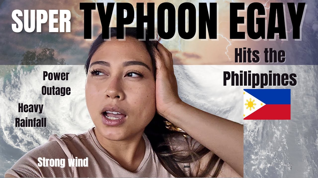 Typhoon EGAY Hits the Philippines Province Life Vlog | Do this When in ...
